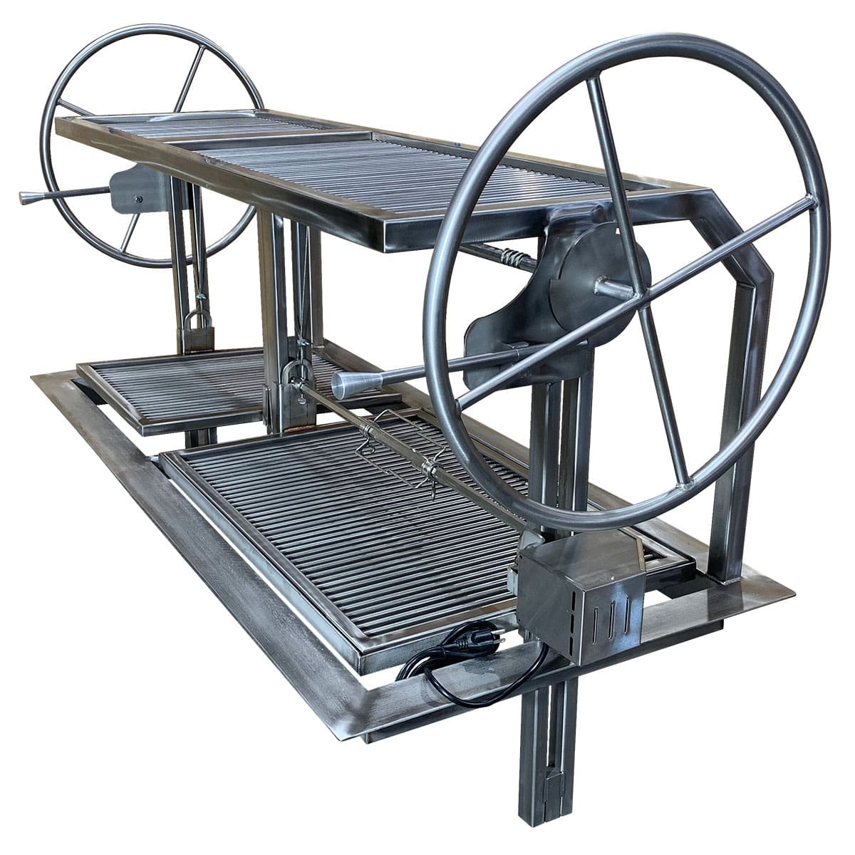 Stainless Argentinian Grill Insert - Dual Crank Frame – JD Fabrications Inc